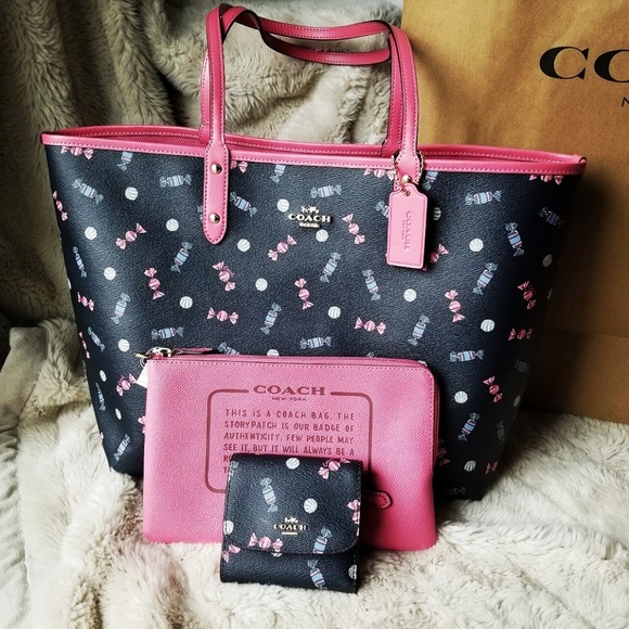 Coach | Bags | Nwt Coach Candy 2 In Totewallet Set | Poshmark